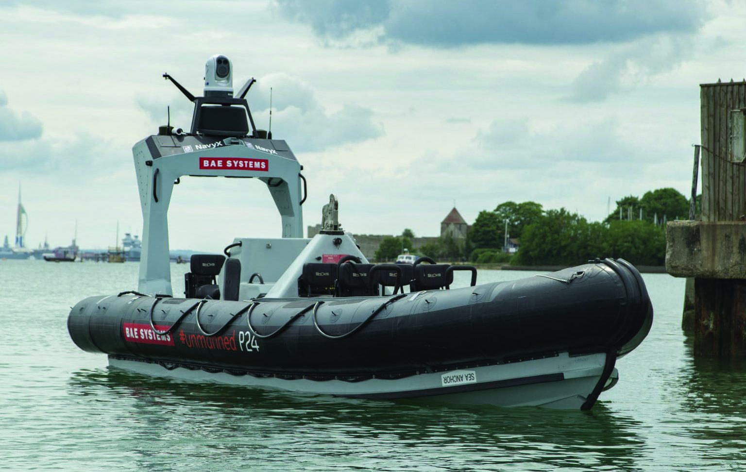 BAE Systems and Royal Navy provide first look at autonomous sea boats ...