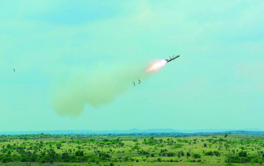 India tests a laser-guided ATGM from the Arjun MBT main battle tank ...