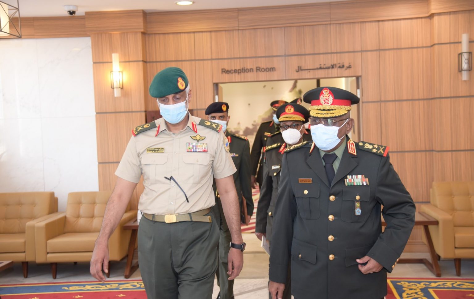 Commander of Joint Operations receives Chief of Staff of Sudanese Armed ...