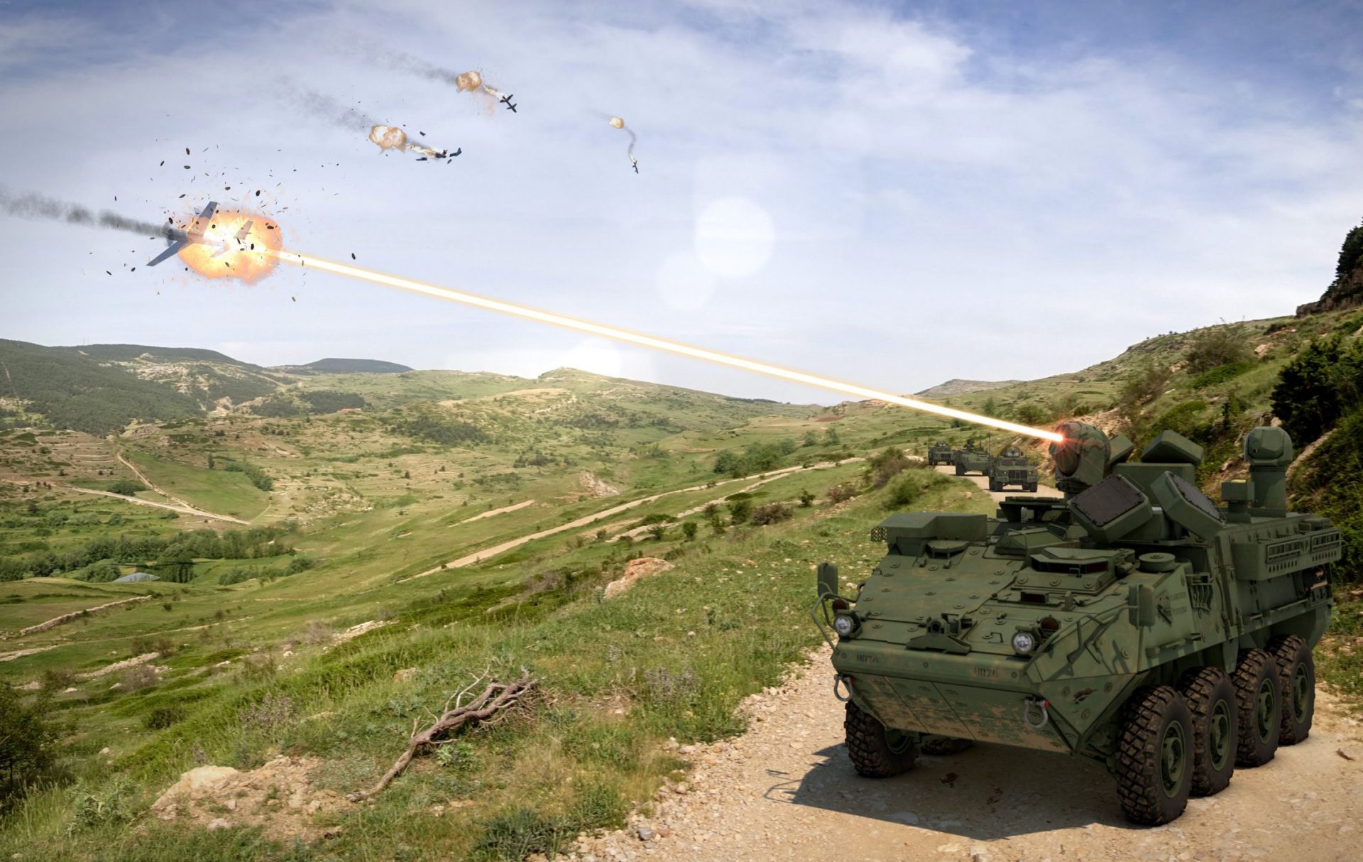 The US Army readies to deliver first set of Strykers with 50-kilowatt ...