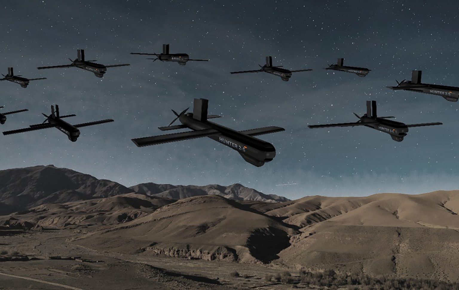 The Hunter 2-S: HALCON develops AI-powered swarming drones – Aljundi ...