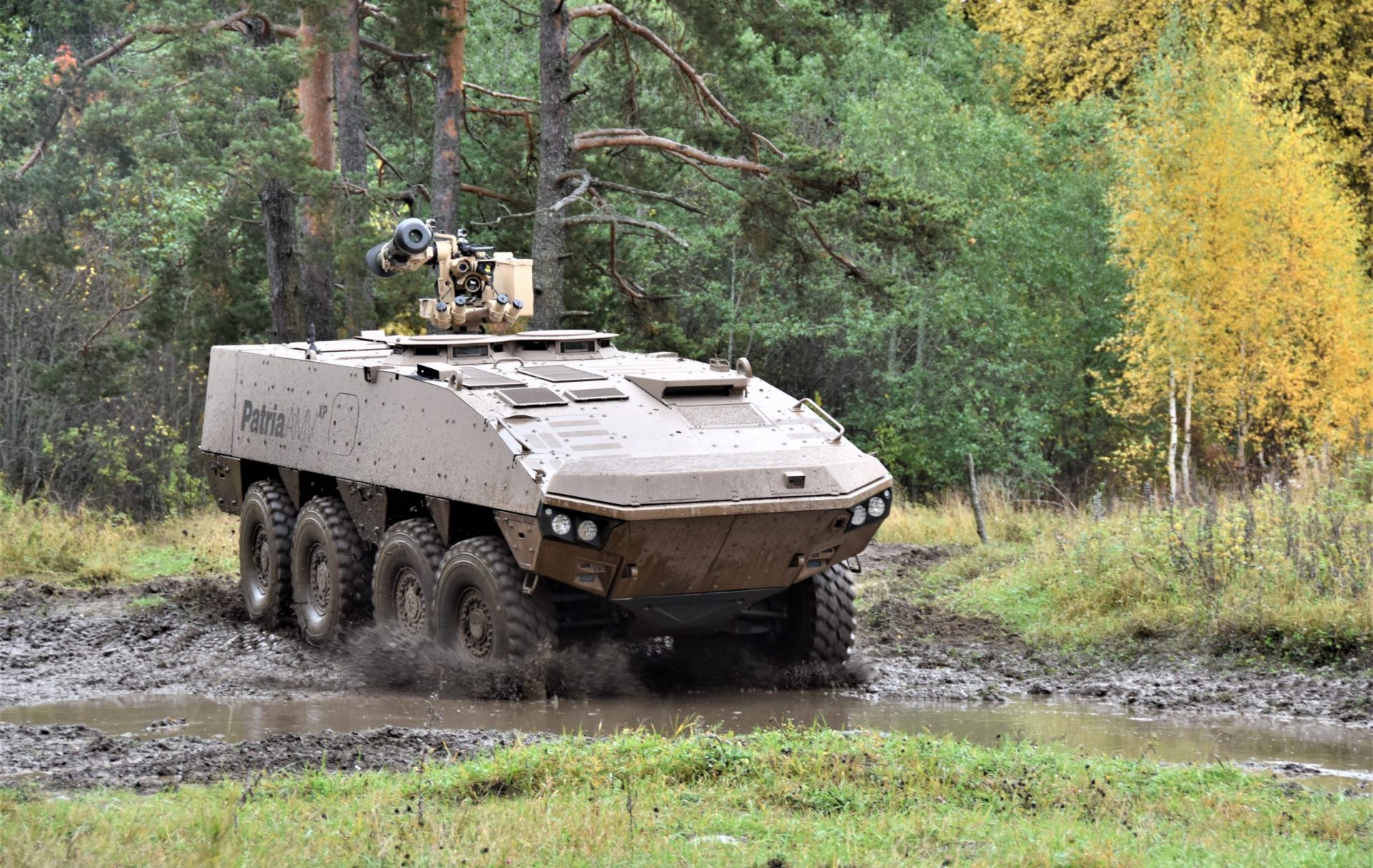 Patria AMVXP… Finnish Armoured Vehicle With Unique Capabilities ...