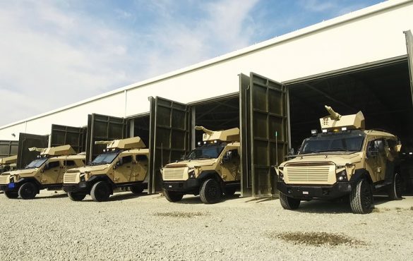 The Israeli Defence Force receives the first shipment of the Sandcat ...