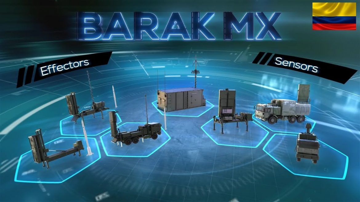 Colombia purchases the Israeli Barak MX air defence missile system ...