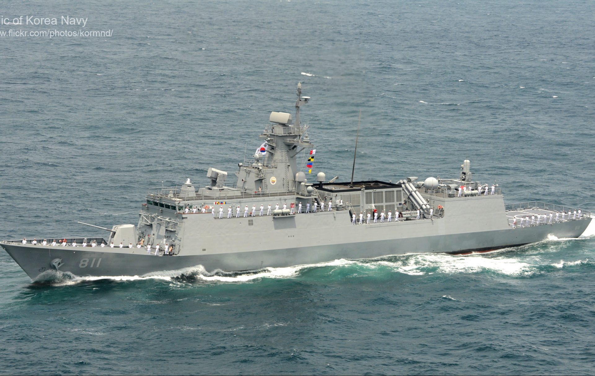 South Korea launches new frigate with enhanced anti-submarine ...