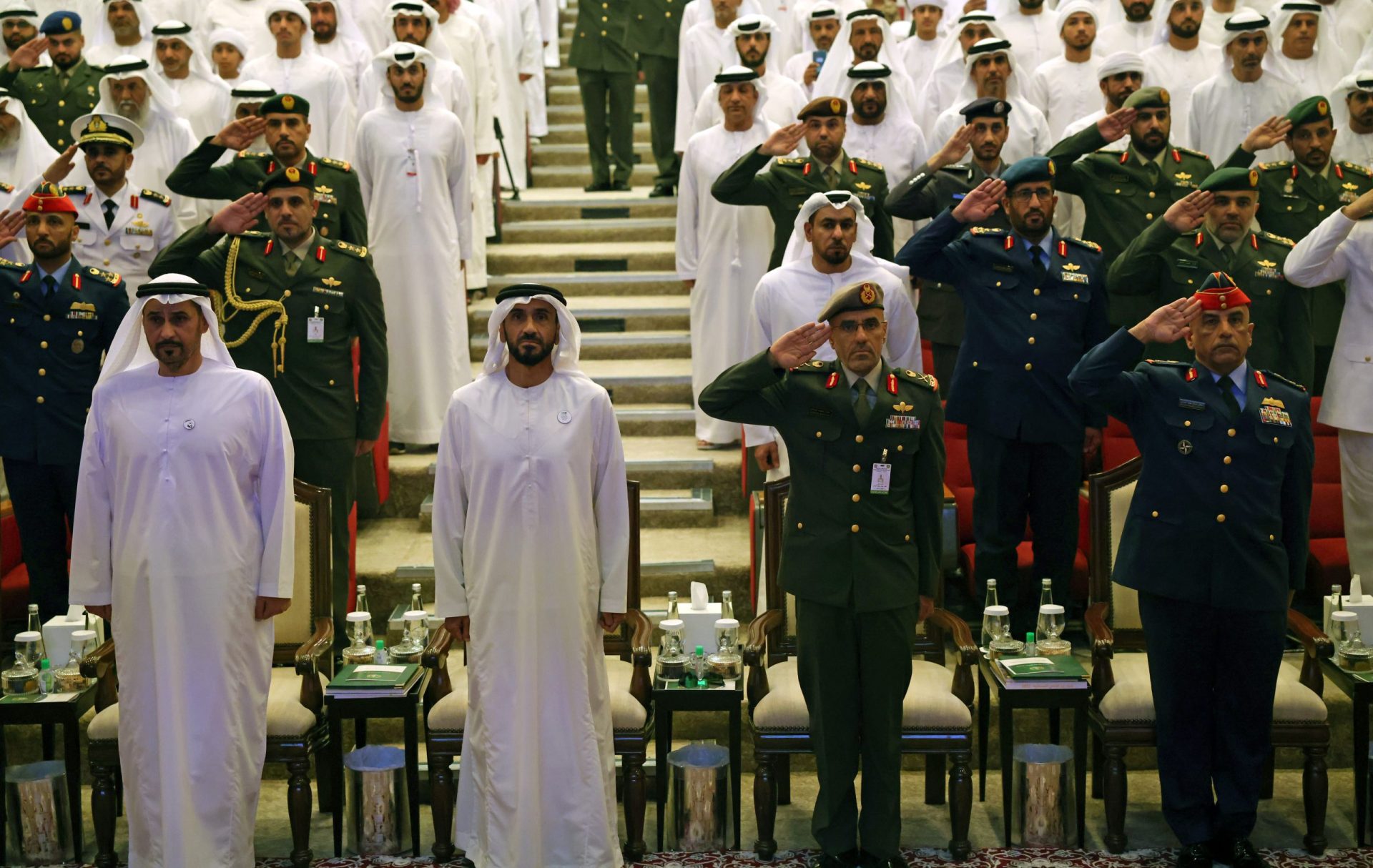 Graduation of 40th batch of cadet officers at Zayed II Military College ...