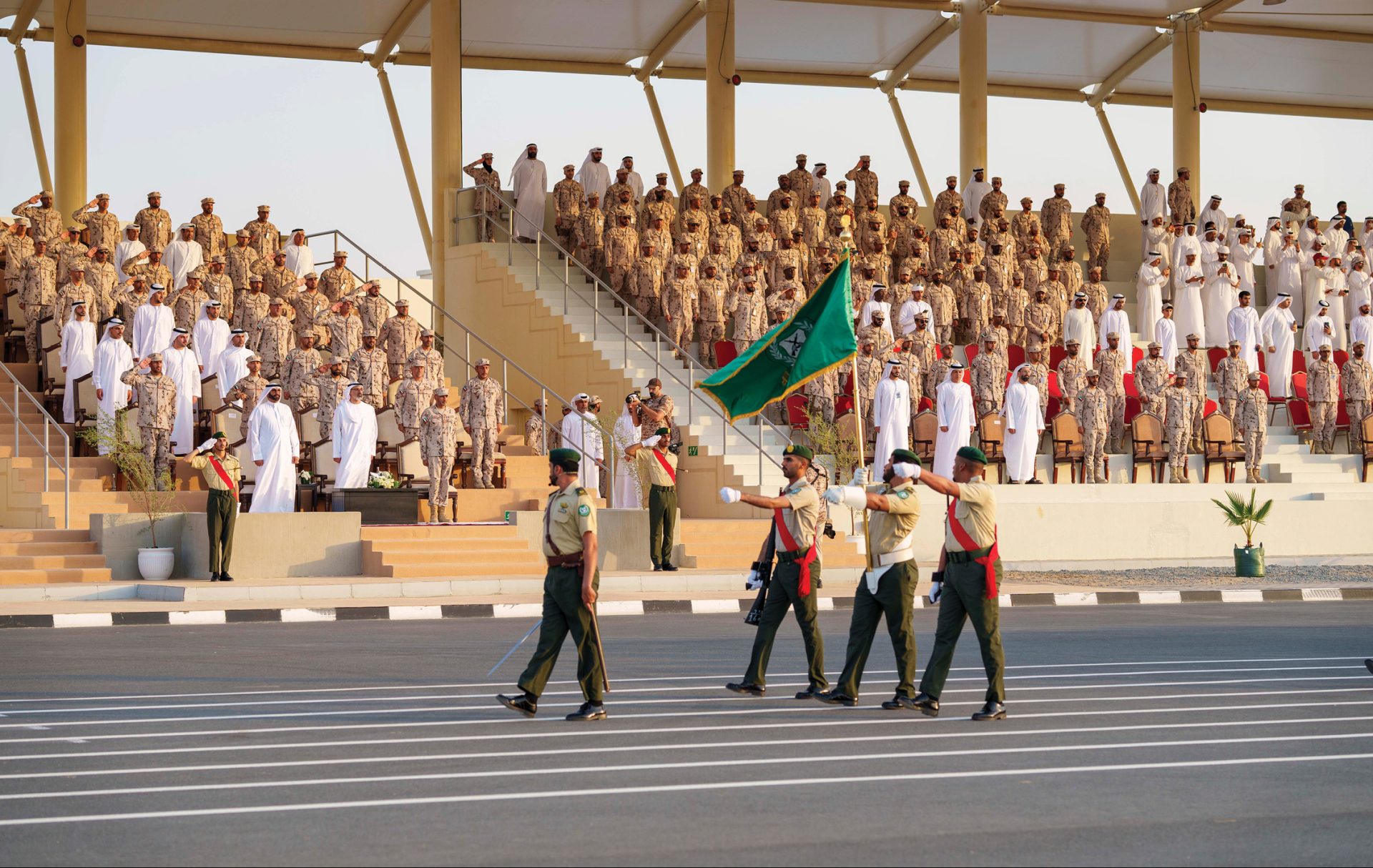 Khaled bin Mohamed bin Zayed attends graduation ceremony of 18th cohort ...