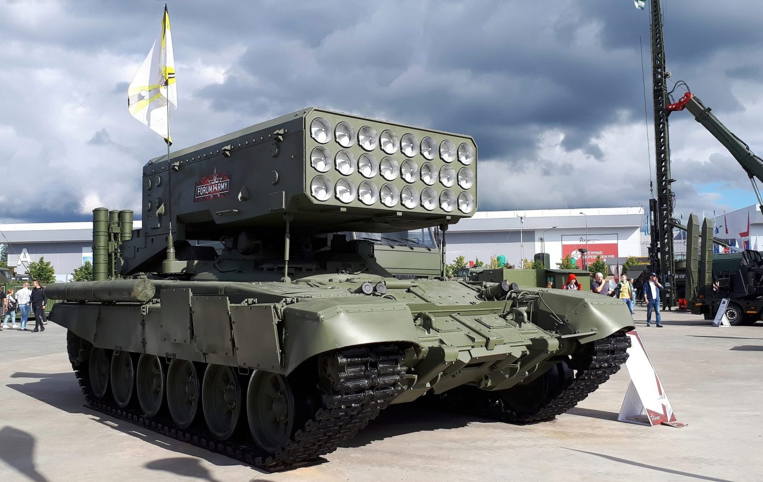 Russian TOS-1 Rocket Launcher Gets System Update – Aljundi Journal – A ...