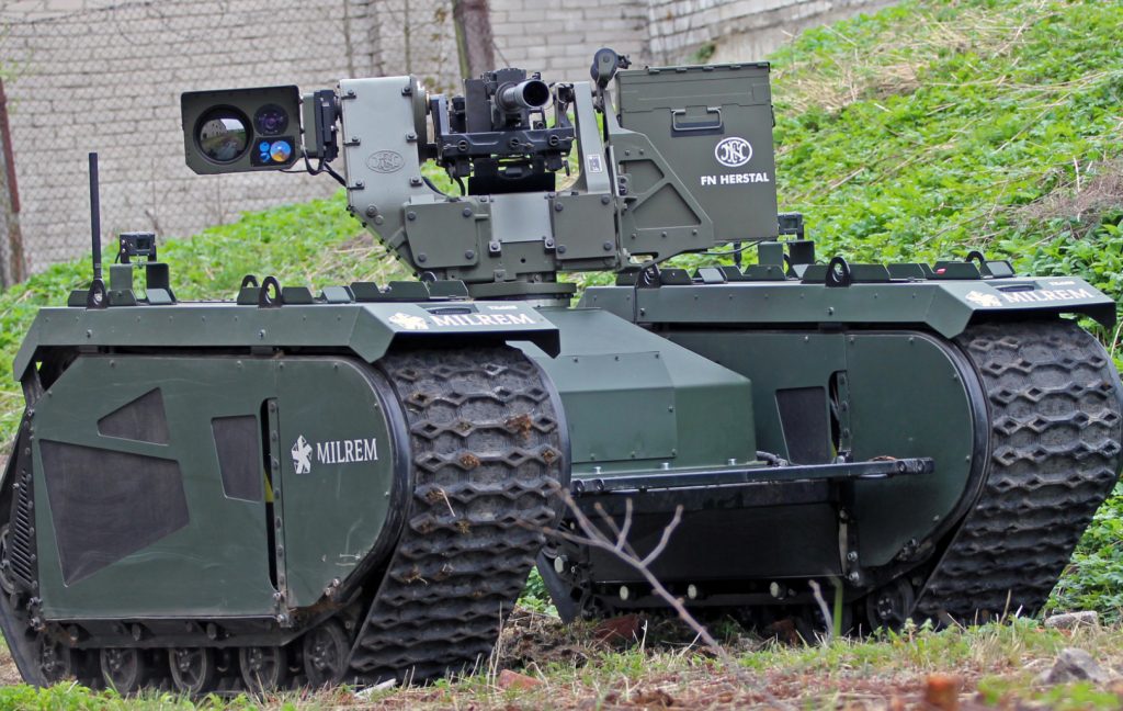 OPTIO-X20.. A New Generation of Armed UGVs & Tactical Robotics Systems ...