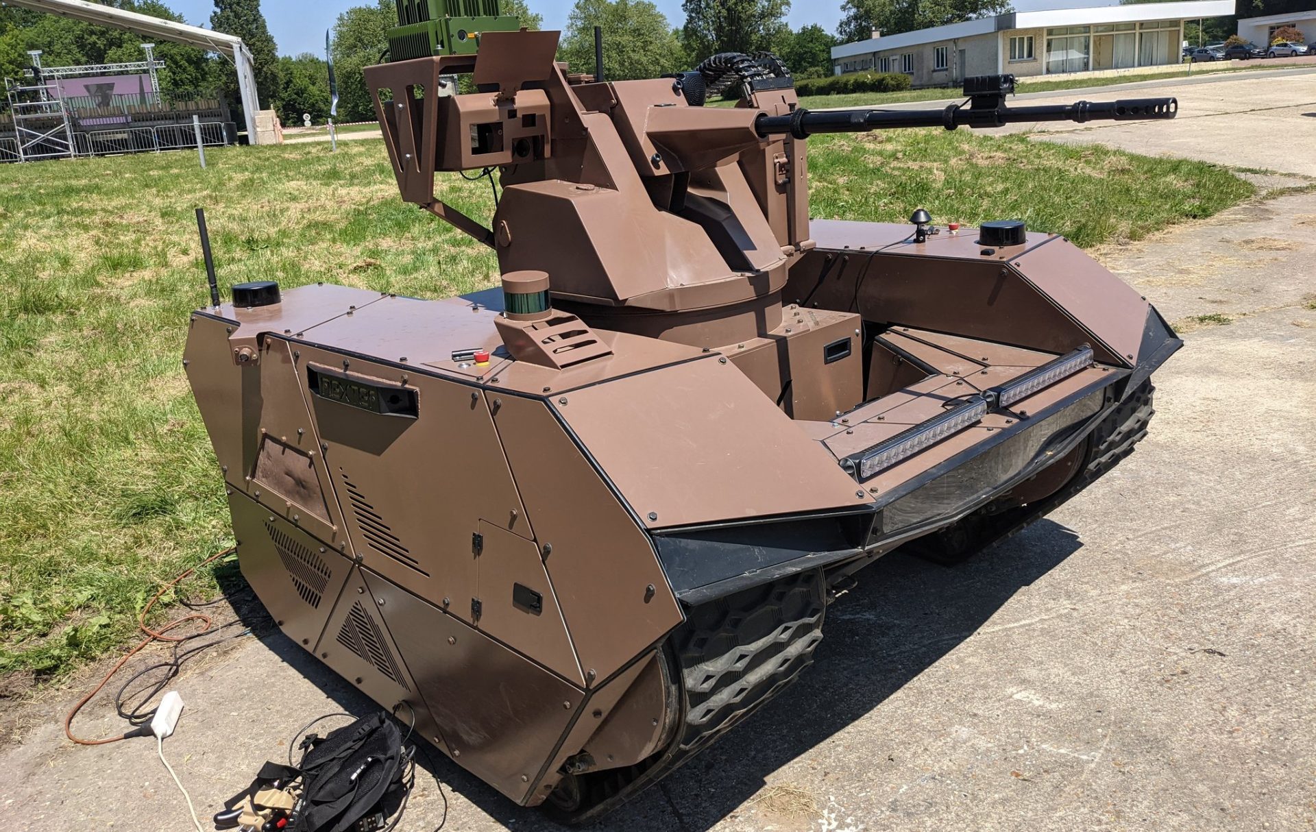 OPTIO-X20.. A New Generation of Armed UGVs & Tactical Robotics Systems ...