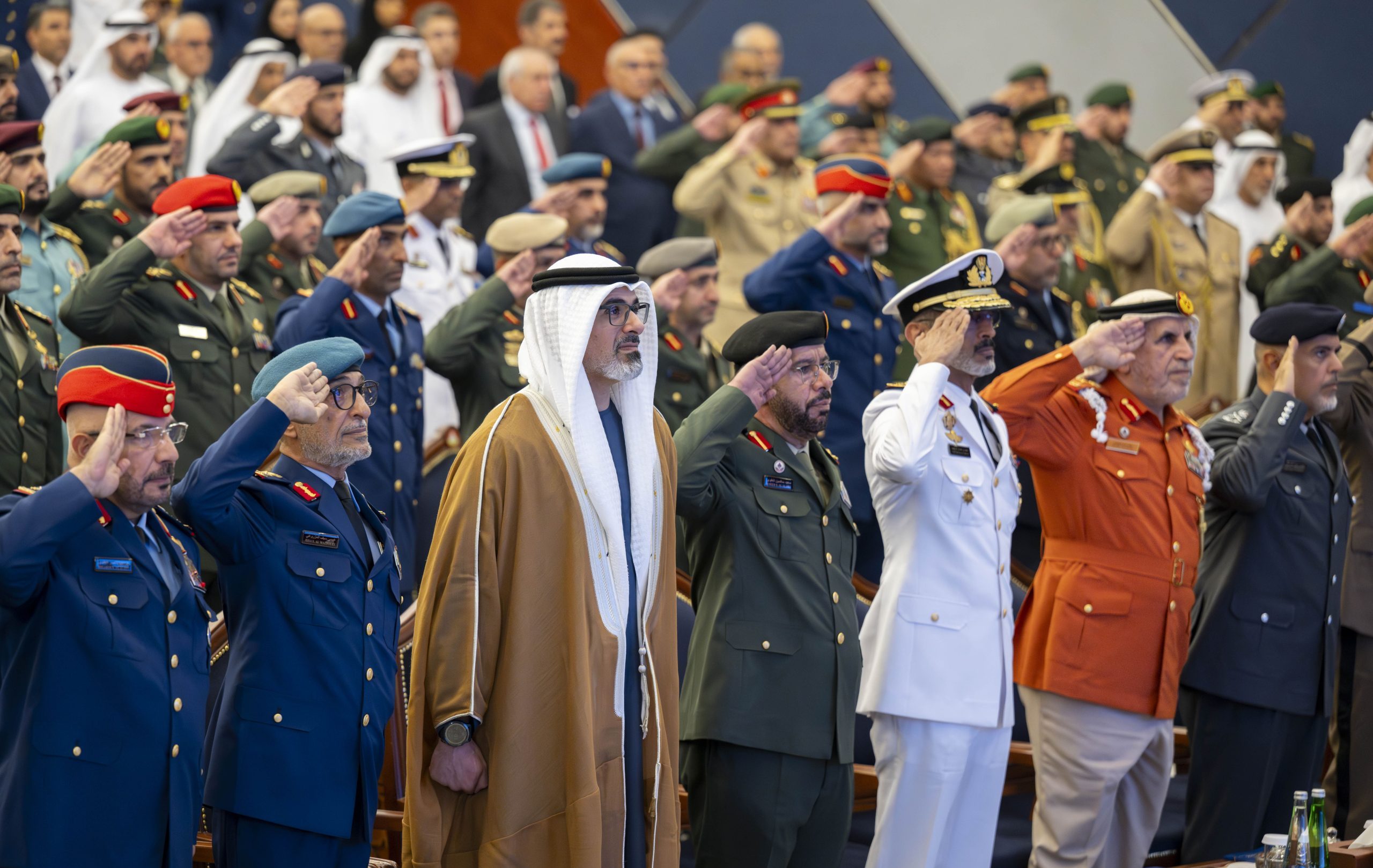 Khaled bin Mohamed bin Zayed attends graduation ceremony for 33rd joint ...