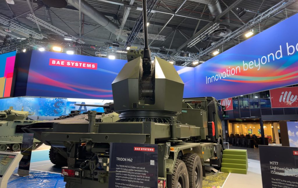 BAE Systems Unveils Tridon Mk2 Anti-Drone System – Aljundi Journal – A ...