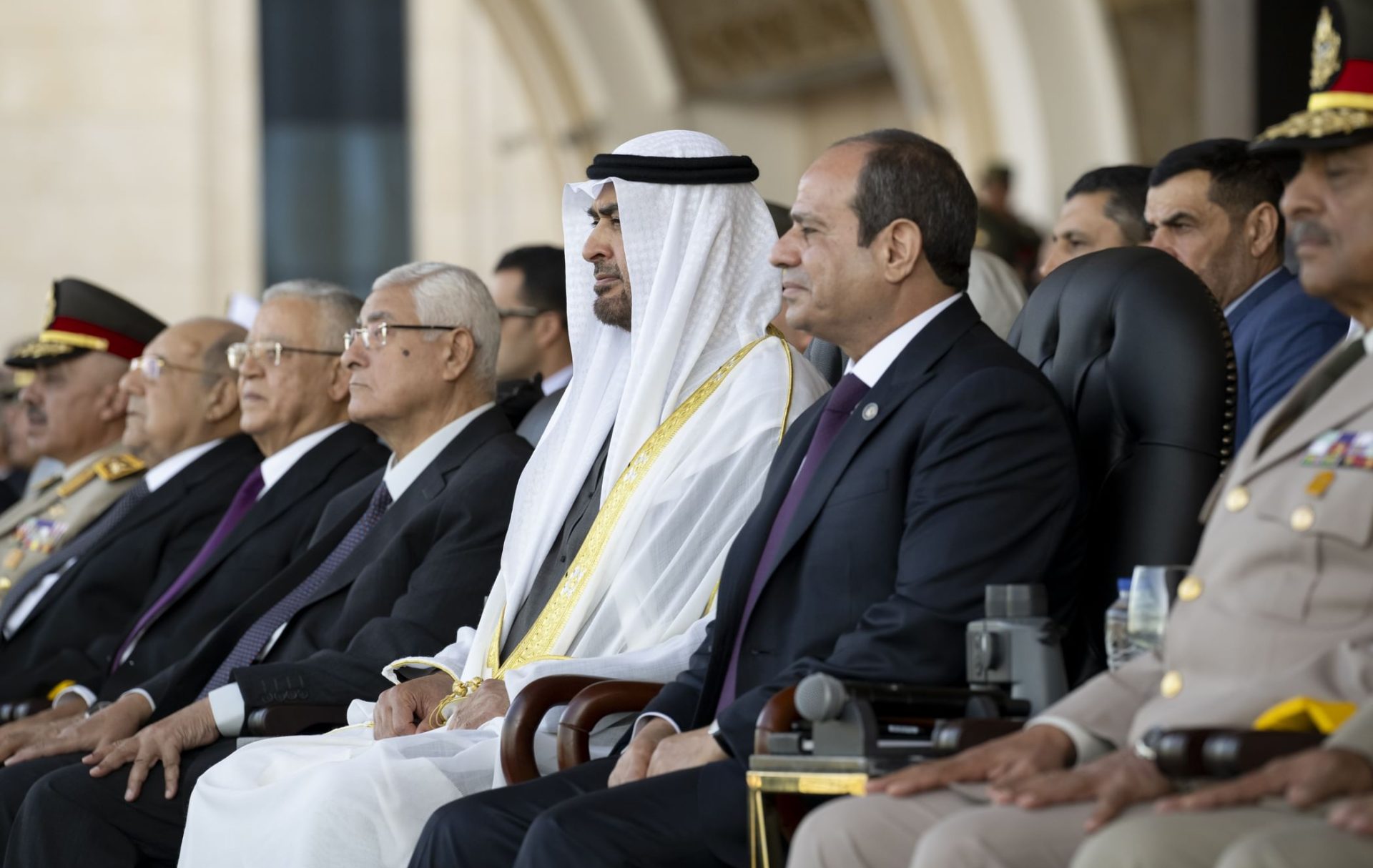 UAE and Egypt Presidents attend graduation of Egyptian cadets – Aljundi ...