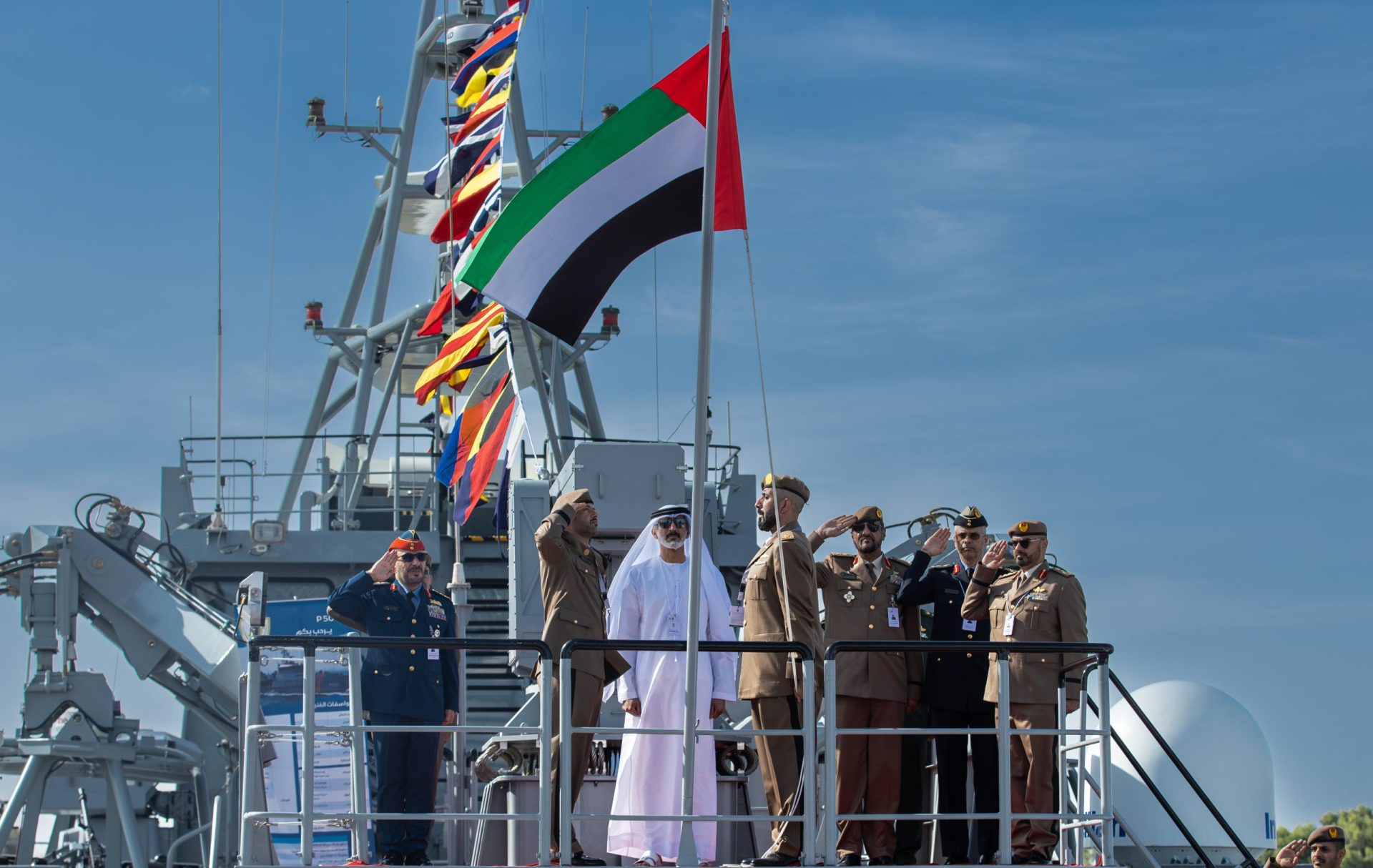 Sheikh Saeed bin Hamdan Al Nahyan Inaugurates ‘Yzaa’ Patrol Vessel ...